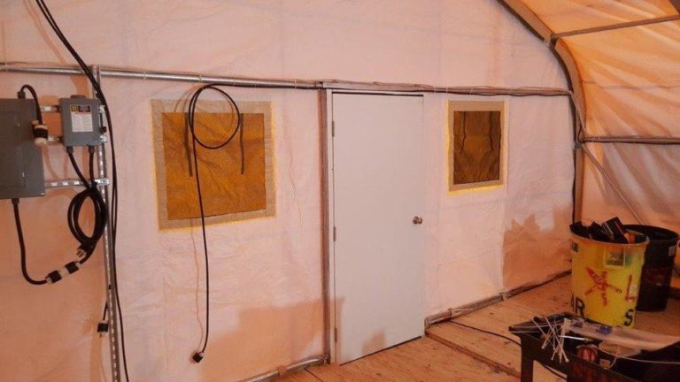 20' X 40' TEMPORARY HOUSING MILITARY TENTS WITH POWER CONNECTIONS ...