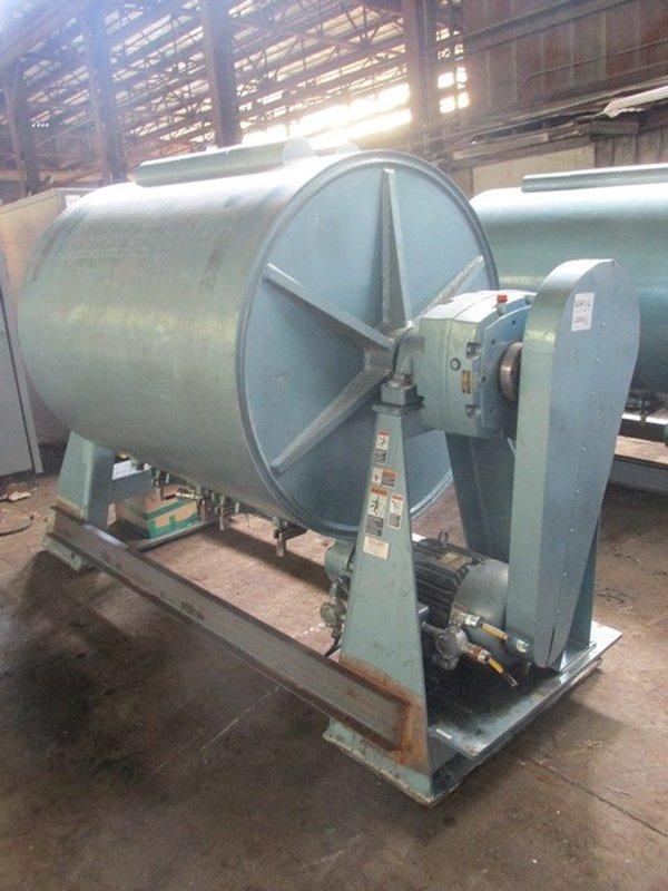 4' X 5' PAUL O. ABBE CERAMIC-LINED BATCH PEBBLE MILLS, 15 HP - Nelson ...