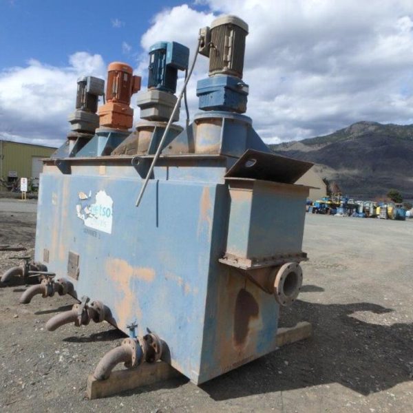 4-CELL METSO ATTRITION SCRUBBER WITH 25 HP MOTORS - Nelson Machinery ...