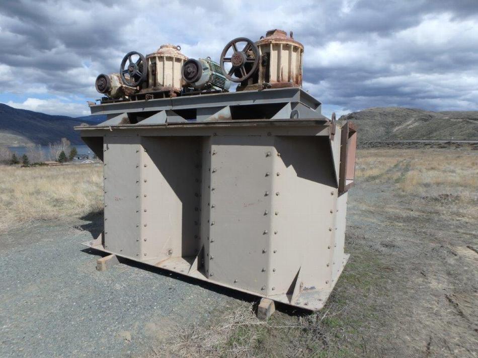 2-CELL ATTRITION SCRUBBER WITH 60 HP MOTORS - Nelson Machinery ...