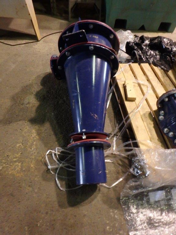 15" LINATEX RUBBER LINED CYCLONE - Nelson Machinery & Equipment Ltd.