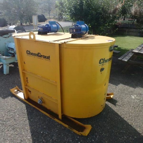 CHEMGROUT CG-MIX54CF/E GROUT MIXER TANK - Nelson Machinery & Equipment Ltd.