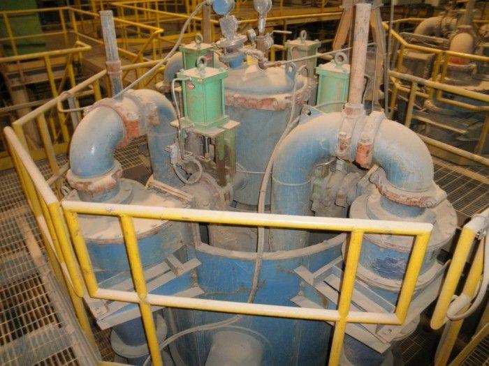 CLUSTERS OF 4, 15" KREBS DS15LB CYCLONES - Nelson Machinery & Equipment ...