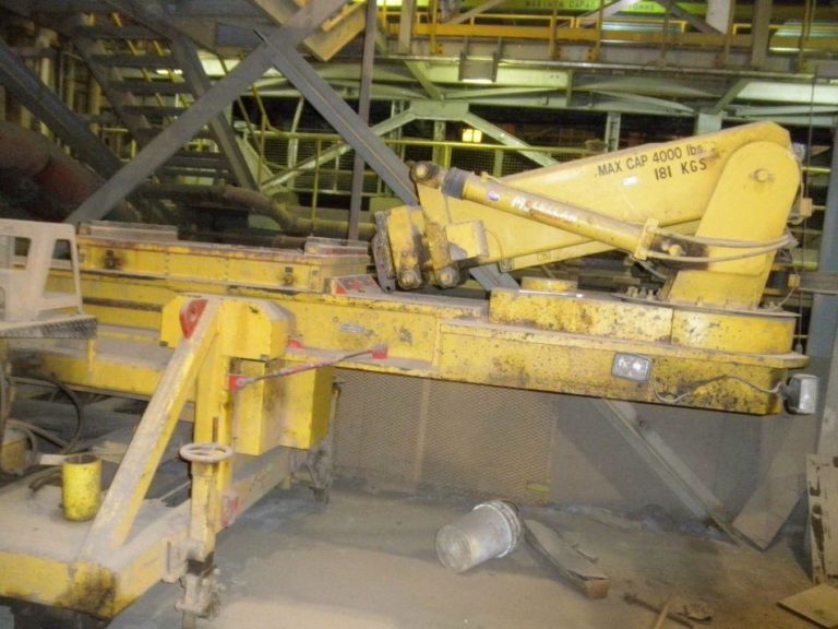MCLellan Liner Handler For Sag Mills - Nelson Machinery