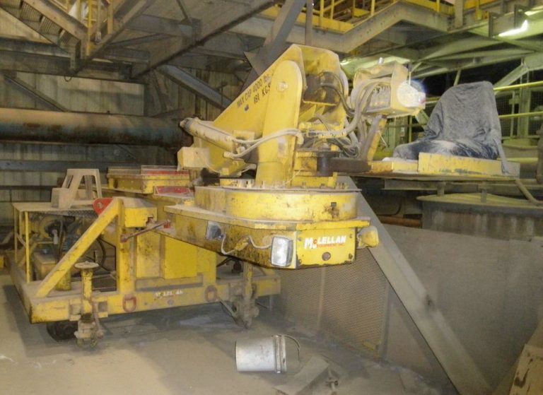 MCLellan Liner Handler For Sag Mills - Nelson Machinery