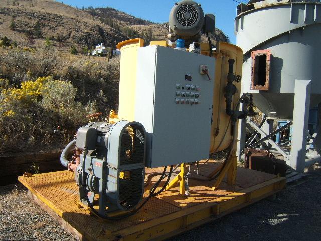 HYDRAULIC BACKFILL TEST MIXING PLANT - Nelson Machinery & Equipment Ltd.