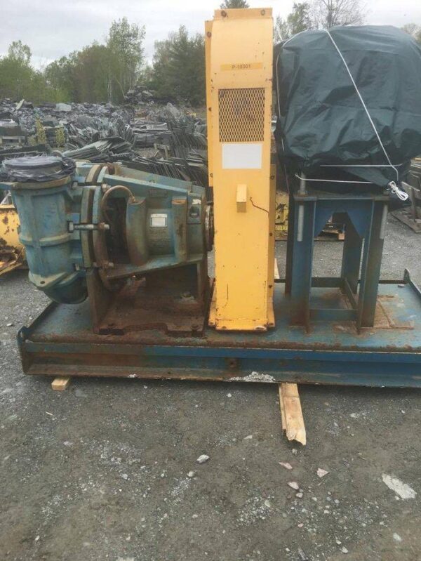 10" X 8" METSO HM250 METAL SLURRY PUMP - Nelson Machinery & Equipment Ltd.