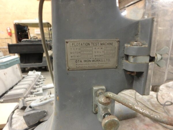 OTA IRON WORKS LAB FLOTATION TEST MACHINE - Nelson Machinery ...