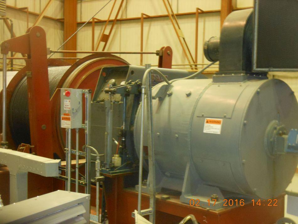 48" X 6' GHH SINGLE DRUM CHIPPY HOIST - Nelson Machinery & Equipment Ltd.