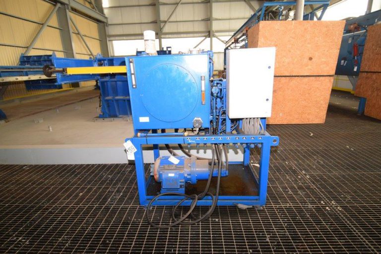 1500 mm Delkor Hydraulic Filter Press - Nelson Machinery & Equipment