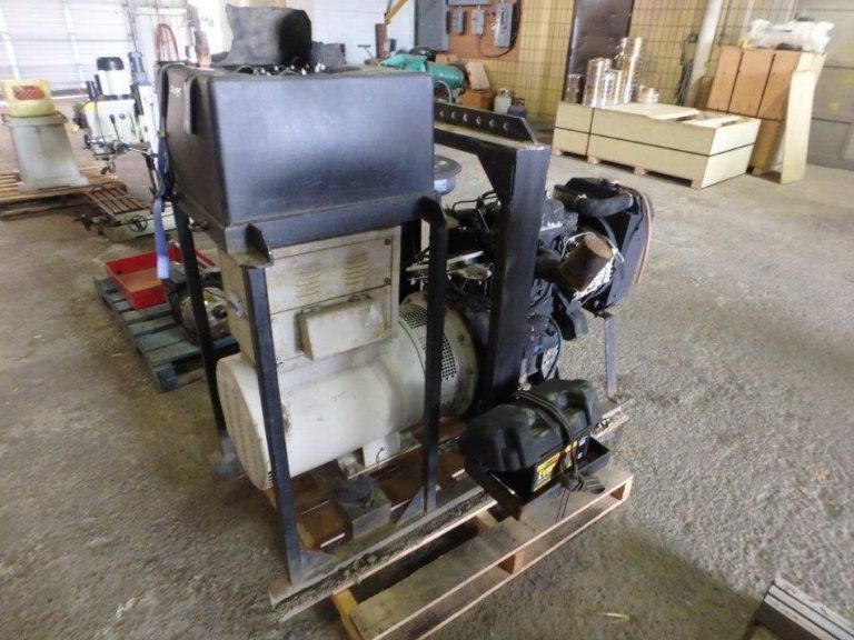 12 KW DIESEL GENERATOR ON SKID - Nelson Machinery & Equipment Ltd.