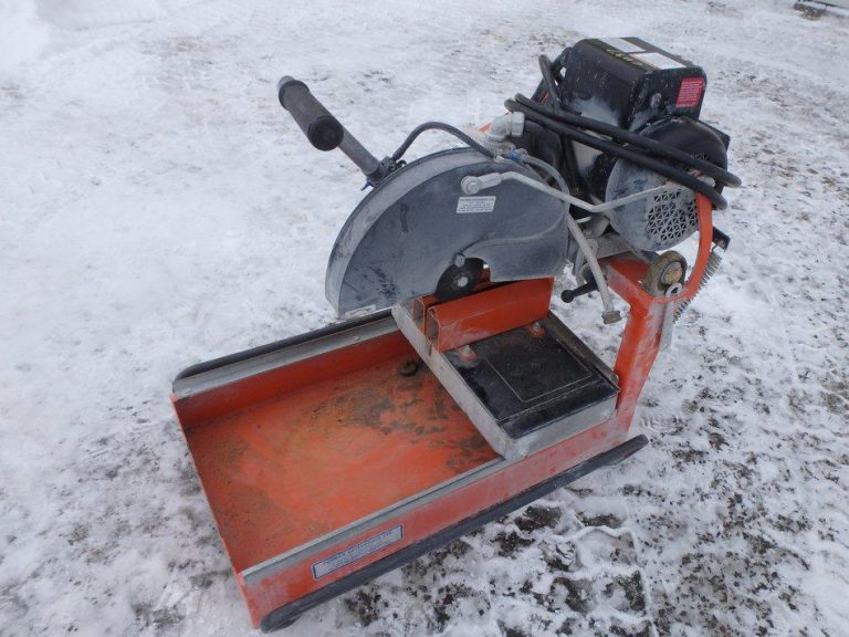 14" Pothier Electric Core Saw - Nelson Machinery & Equipment Ltd.