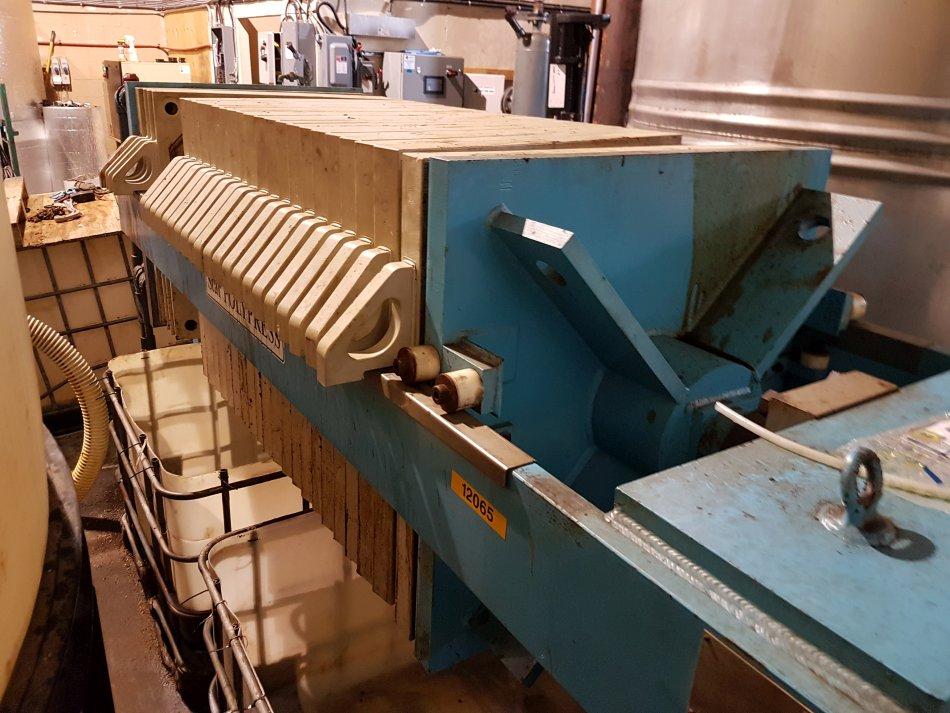 800 MM STAR POLYPRESS RECESSED PLATE HYDRAULIC FILTER PRESS - Nelson ...