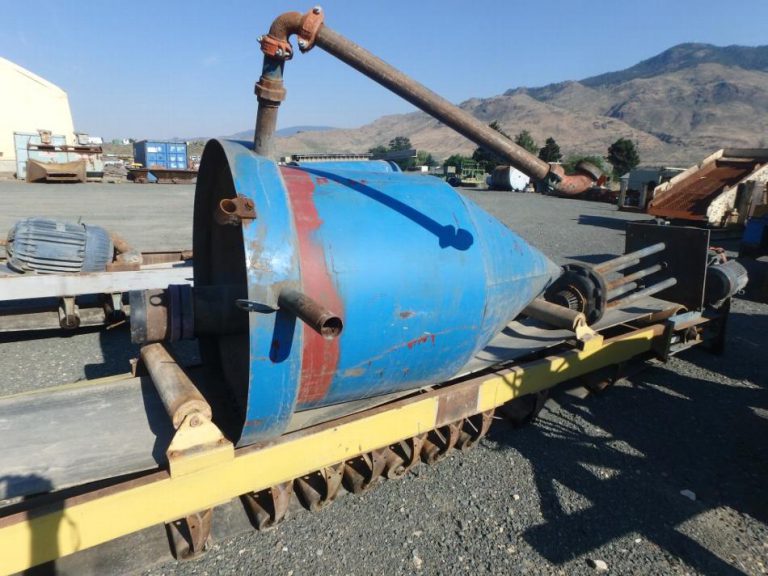 38" DIA. X 32" TANK WITH 3" LAUNDER AROUND TOP - Nelson Machinery ...