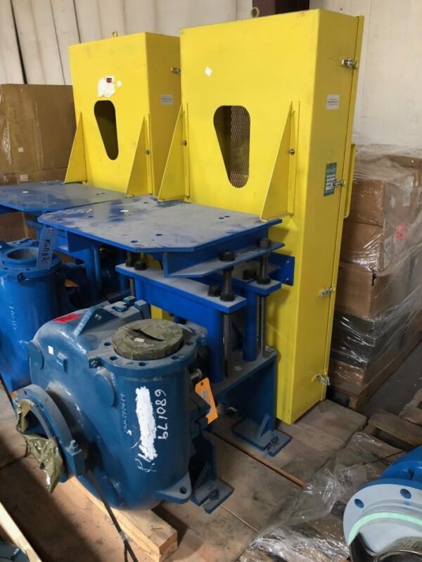 8" X 6" METSO HM200 HEAVY DUTY METAL SLURRY PUMPS - Nelson Machinery ...