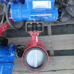 4" LINATEX AIR OPERATED PINCH VALVE - Nelson Machinery & Equipment Ltd.