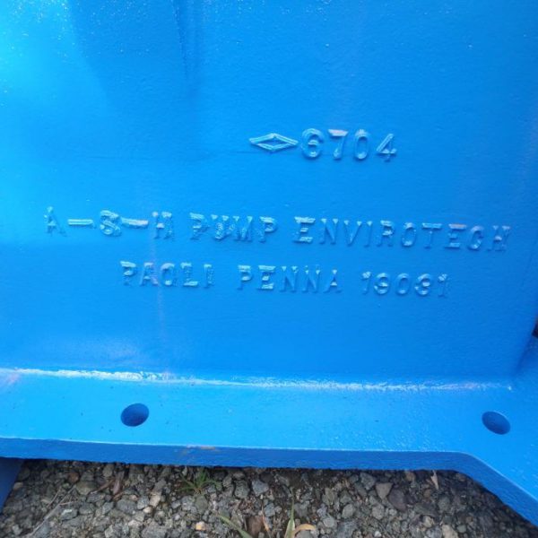 14" x 12" Ash Pump, Envirotech - Nelson Machinery & Equipment Ltd.