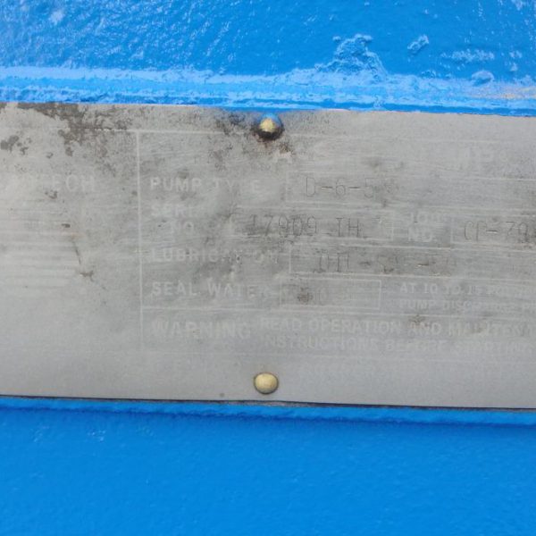 14" x 12" Ash Pump, Envirotech - Nelson Machinery & Equipment Ltd.