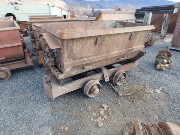 40 cu-ft Rocker Dump 24" Mine Cars - Nelson Machinery & Equipment Ltd