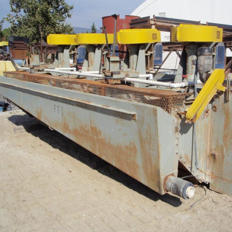 [BANK OF 4] WEMCO #66 FLOTATION CELLS - Nelson Machinery & Equipment Ltd.