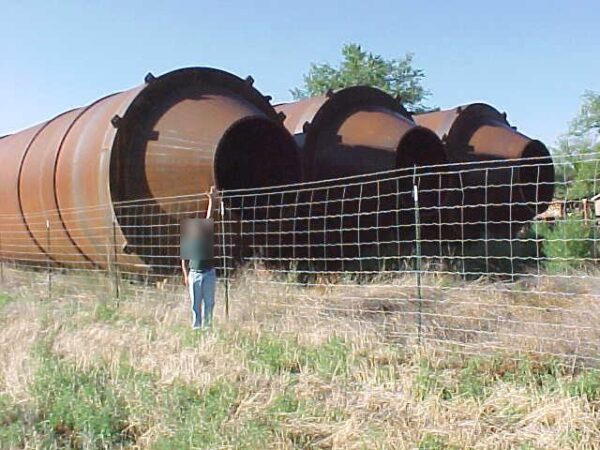 350 TON MINERAL ORE HEAVY DUTY SILOS - Nelson Machinery & Equipment Ltd.