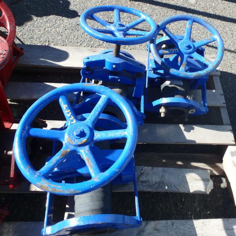 3" JACO PINCH VALVES WITH MANUAL HANDWHEEL - Nelson Machinery ...