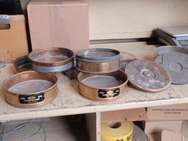 8" TYLER ROTAP SIEVE SHAKER SCREENS - Nelson Machinery & Equipment Ltd.