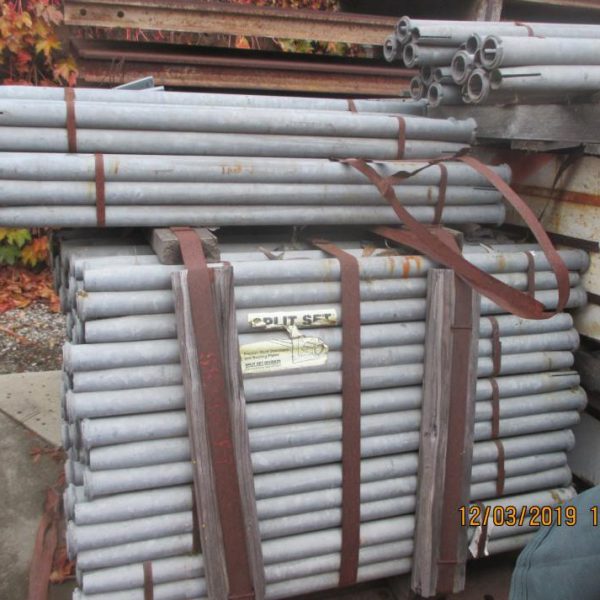 SS-39 GALVANIZED SPLIT SET FRICTION STABILIZER BOLTS - Nelson Machinery ...