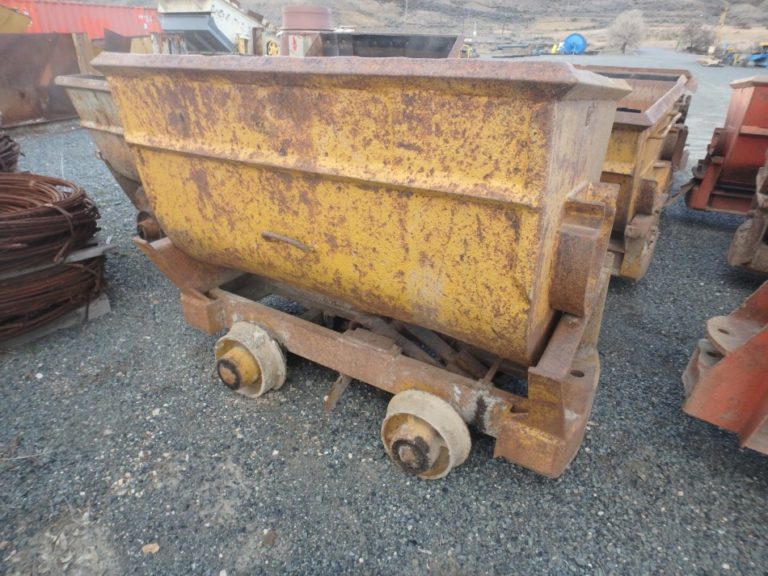 50 cu-ft Rocker Dump 24" Mine Cars - Nelson Machinery & Equipment Ltd.