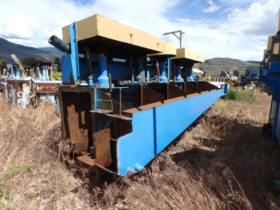 Bank of 10 Minpro Flotation Cells - Nelson Machinery & Equipment Ltd.