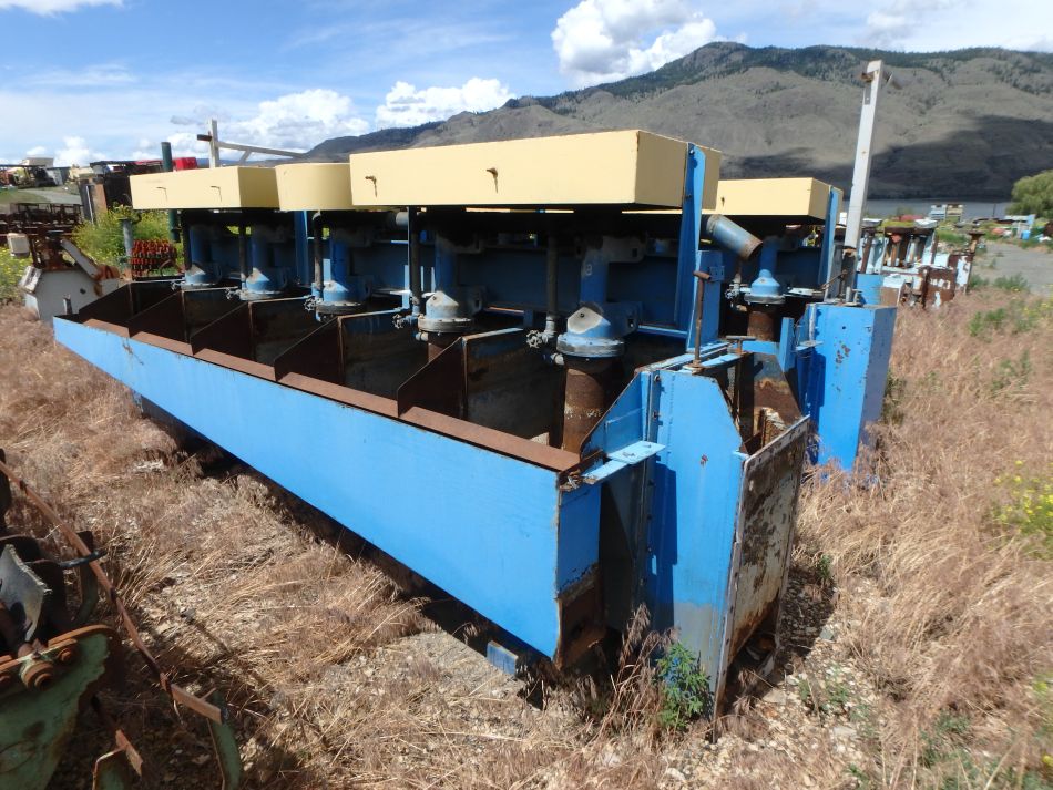 Bank of 10 Minpro Flotation Cells - Nelson Machinery & Equipment Ltd.