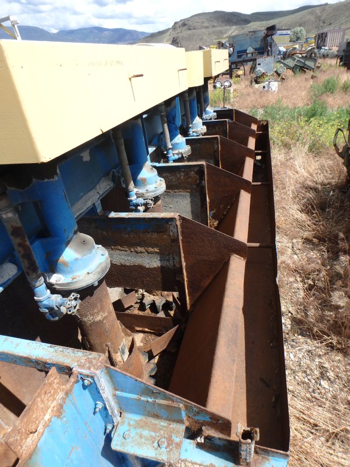 Bank of 10 Minpro Flotation Cells - Nelson Machinery & Equipment Ltd.