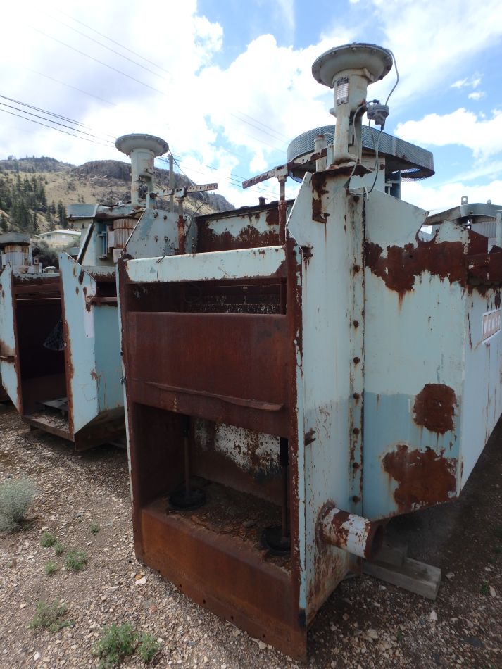 Bank of 3 Wemco #84 Flotation Cells - Nelson Machinery & Equipment Ltd.