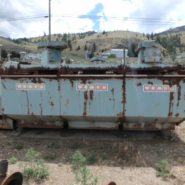 Bank of 3 Wemco #84 Flotation Cells - Nelson Machinery & Equipment Ltd.