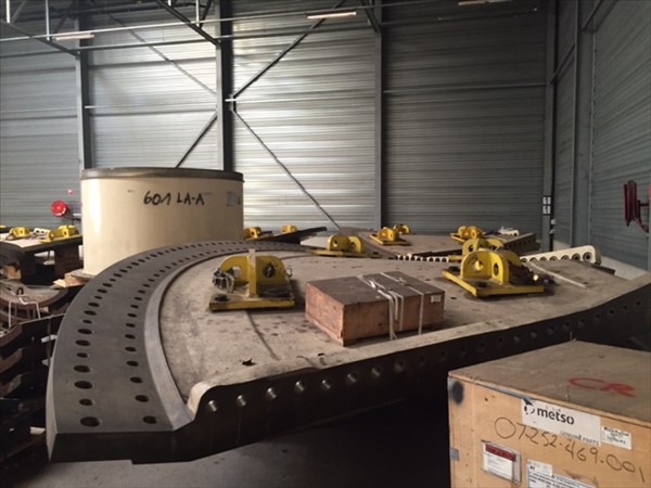 36' X 20.5' METSO SAG MILL, 15,000 KW - Nelson Machinery & Equipment Ltd.