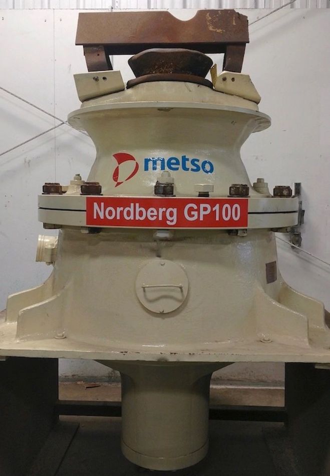 Metso GP100 Shorthead Cone Crusher - Nelson Machinery & Equipment