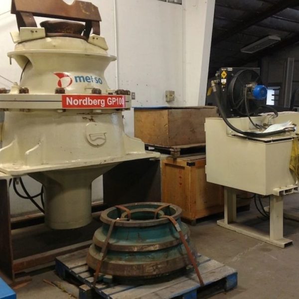 Metso GP100 Shorthead Cone Crusher - Nelson Machinery & Equipment