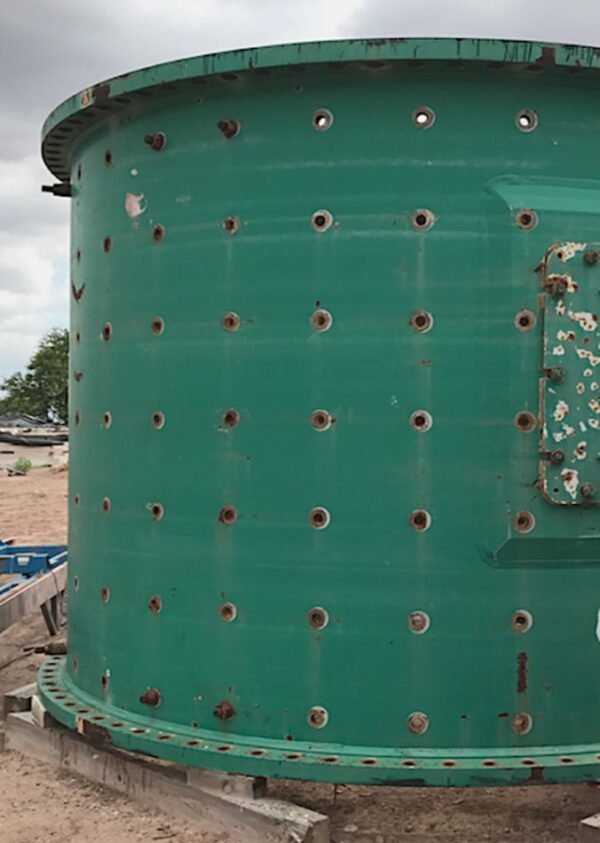 15.5' x 21.5' FLSmidth Rubber Lined Ball Mill - Nelson Machinery