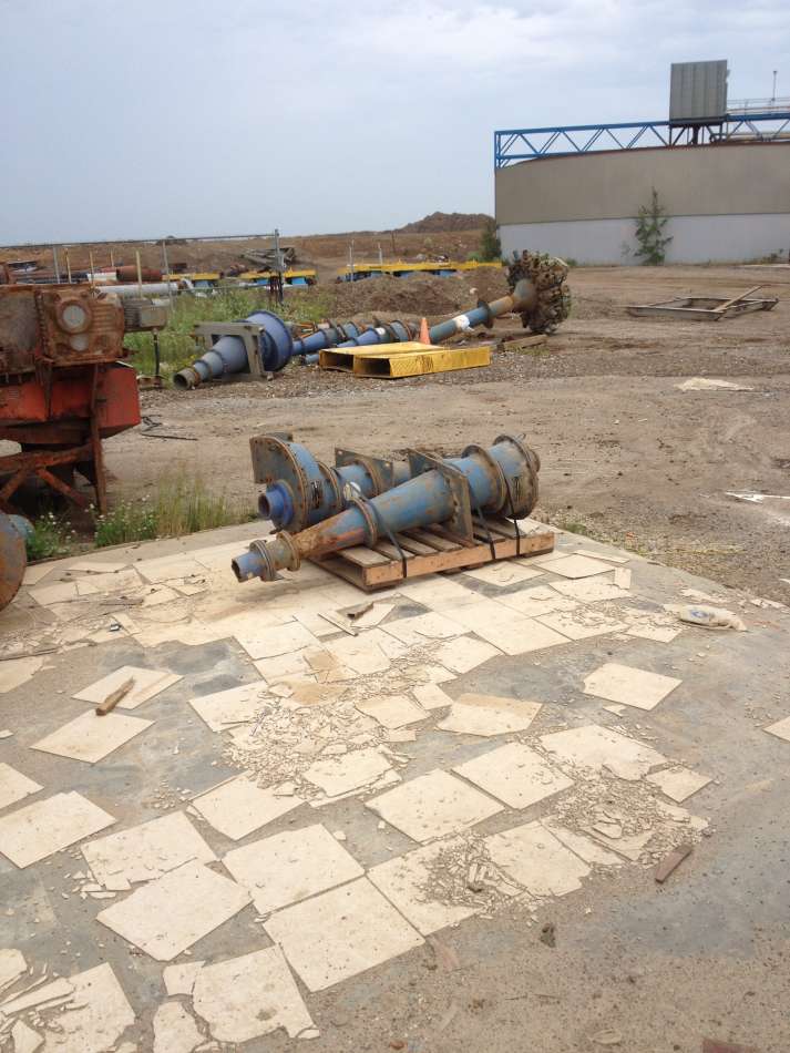 Clusters of 4 - 15" Krebs DS15LB Cyclones- Nelson Machinery & Equipment ...