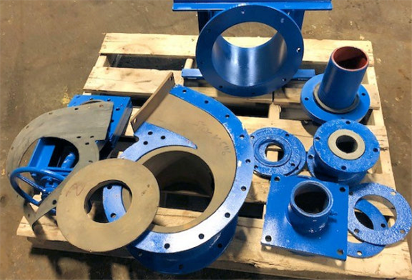 10" KREBS D10LB-844 HYDROCYCLONES - Nelson Machinery & Equipment Ltd.