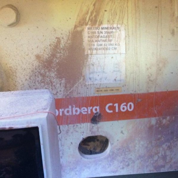 47" x 63" Metso Nordberg C160 Jaw Crusher - Nelson Machinery