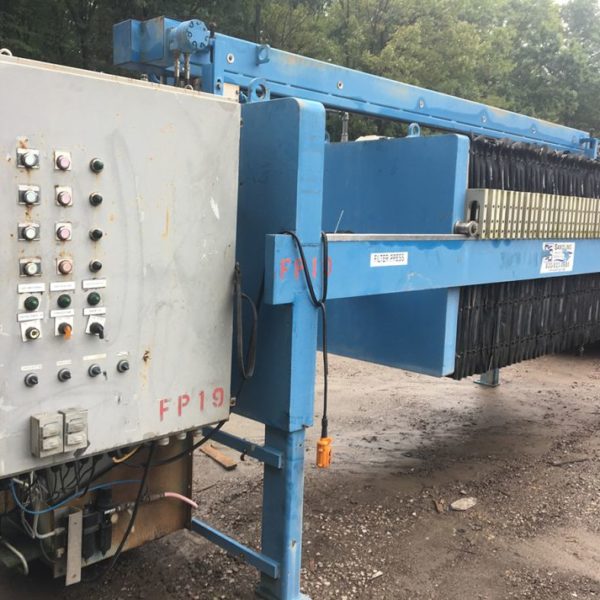 48" Ascension Durco EP1200 Filter Press - Nelson Machinery