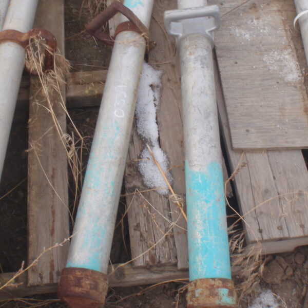 4' Double Telescoping Feed Legs - Nelson Machinery