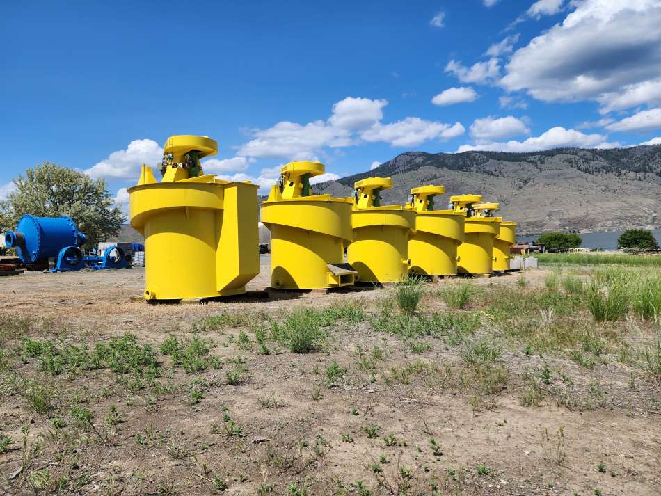 5m Outotec OK5 Tank Cells - Nelson Machinery & Equipment Ltd.