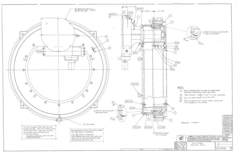 Eimco Clarifier Drives - Nelson Machinery & Equipment Ltd.