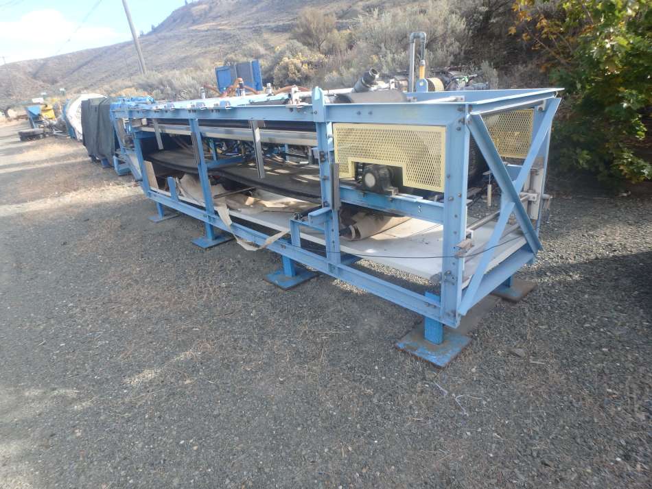 24" x 15.5' Delkor Vacuum Belt Filter - Nelson Machinery