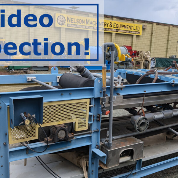 24" x 15.5' Delkor Vacuum Belt Filter - Nelson Machinery