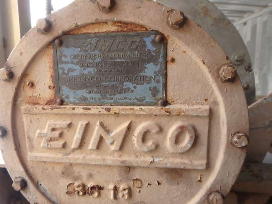 18" x 12" Eimco Stainless Steel Drum Filter - Nelson Machinery