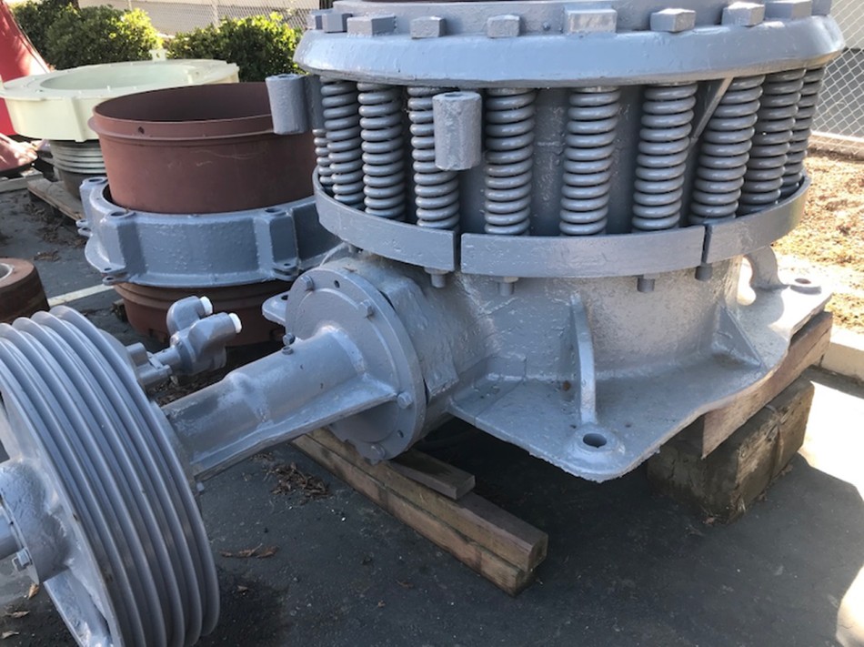 3' SYMONS STANDARD CONE CRUSHER - Nelson Machinery & Equipment Ltd.