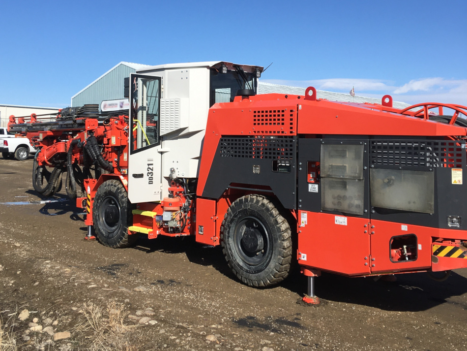Sandvik Underground Drill DD321 - Nelson Machinery & Equipment Ltd.